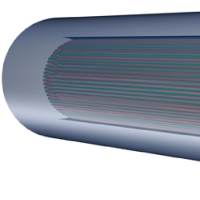 Strong transverse Anderson localization in a PMMA-PS-air disordered ...