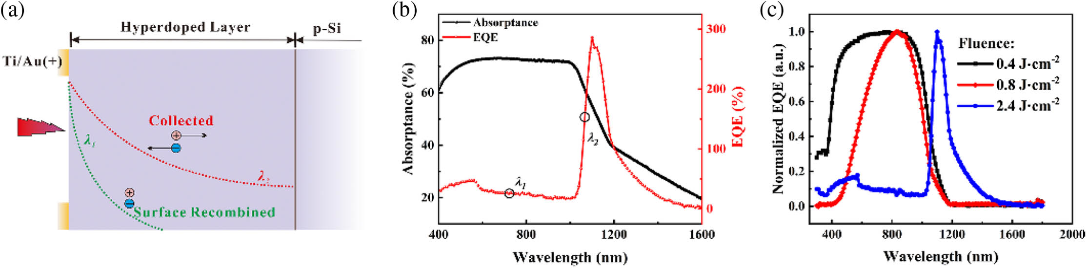 Visible-blind short-wavelength infrared photodetector with high ...