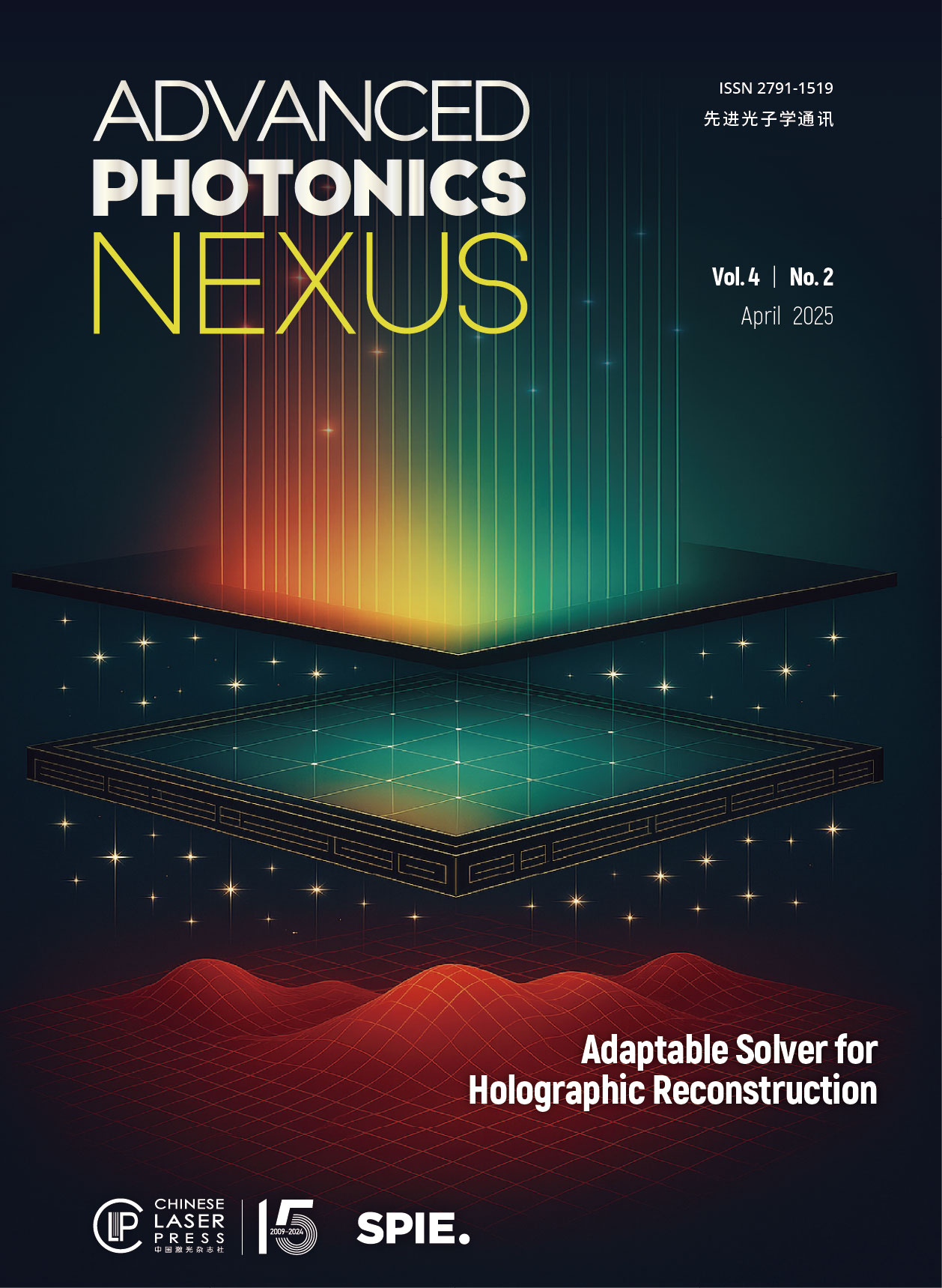 About the Cover: Advanced Photonics Nexus Volume 4, Issue 2 | Advanced ...